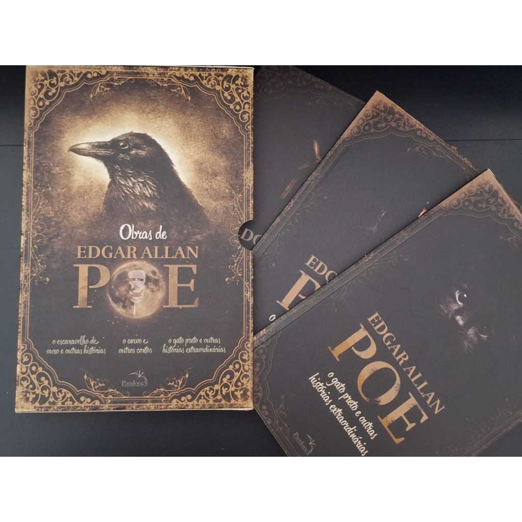 Obras de Edgar Allan Poe box | Shopee Brasil