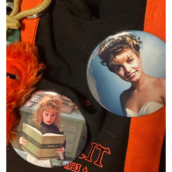 2 Pins Button Twin Peaks Laura Palmer Nostalgia Broche Botão | Shopee ...