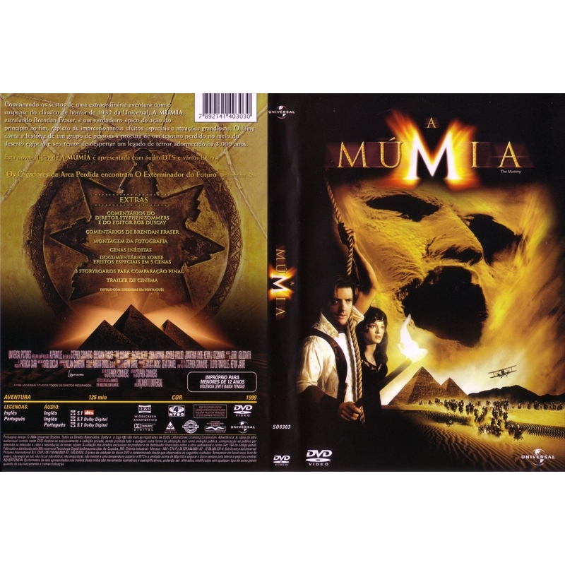 A Mumia 1 Brendan Fraser THE ROCK DUBLADO E LEGENDADO | Shopee Brasil