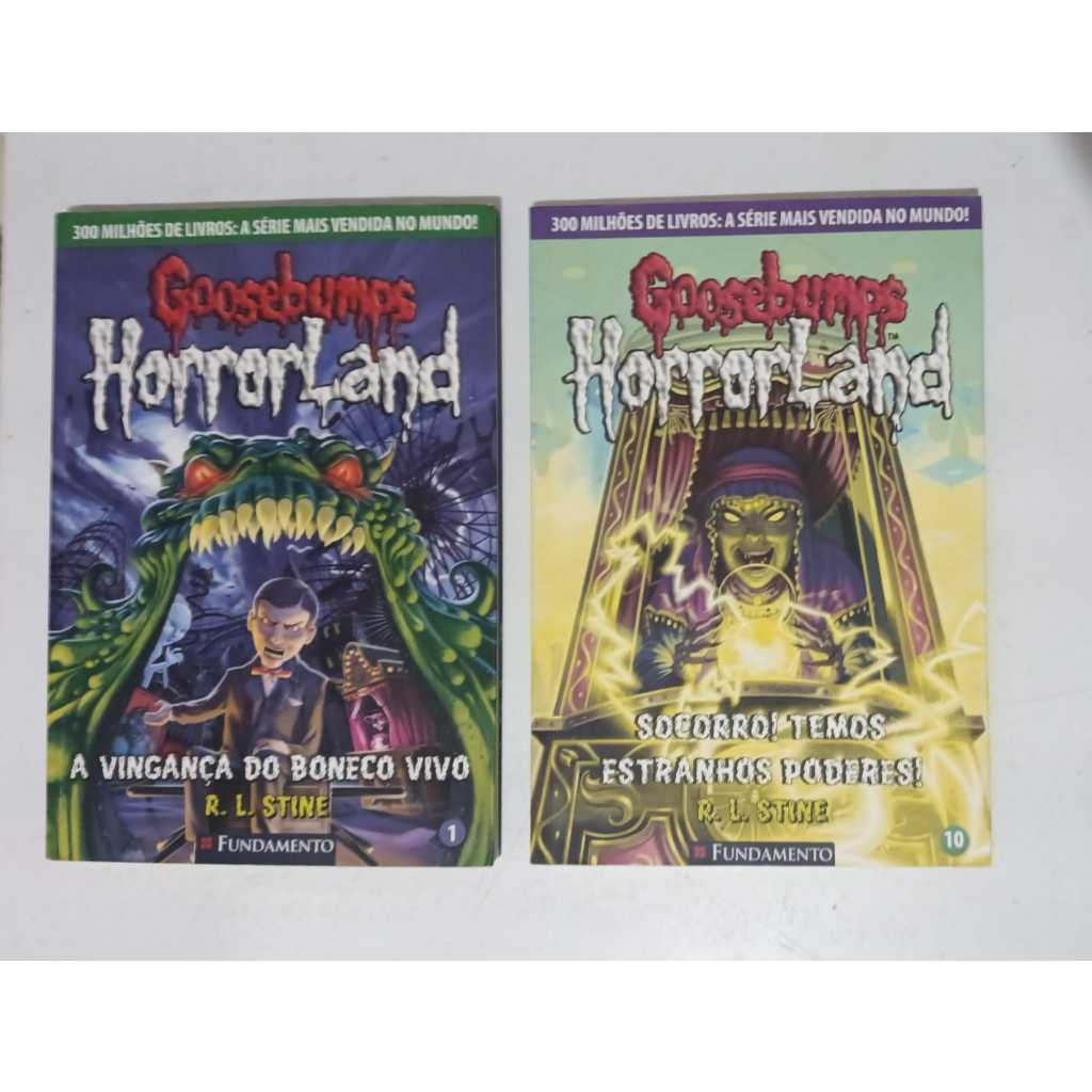 Coleção livros Goosebumps - 9 Livros, De R. L. Stine. Editorial ...