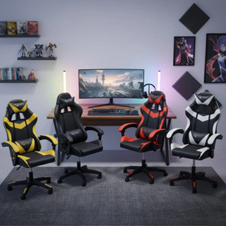 Cadeira Gamer Profissional Escritório Ergonômica Reclinável Confortável ...