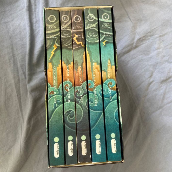 Box Percy Jackson - Rick Riordan | Shopee Brasil