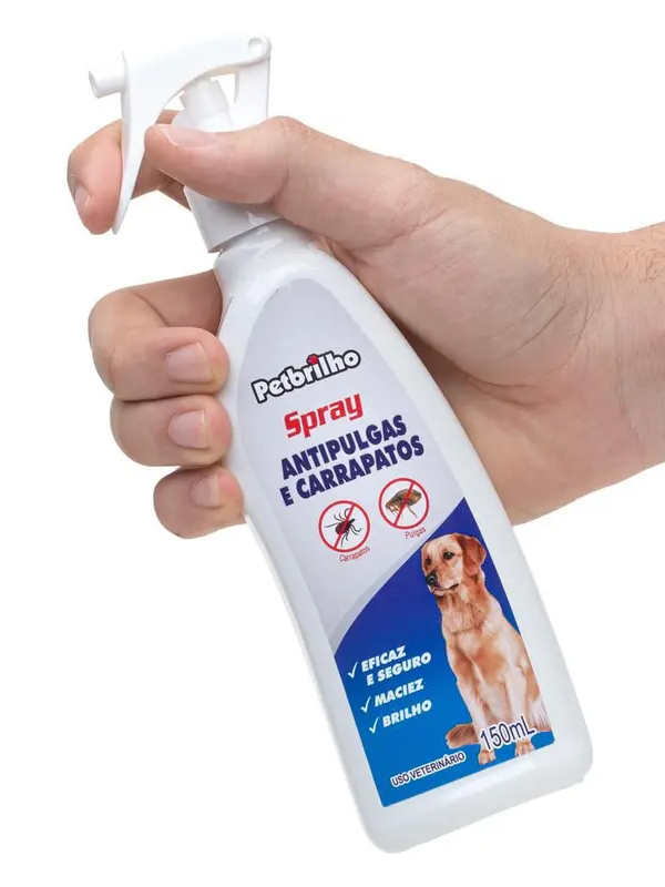 SPRAY ANTI PULGAS PETBRILHO 150ML | Shopee Brasil