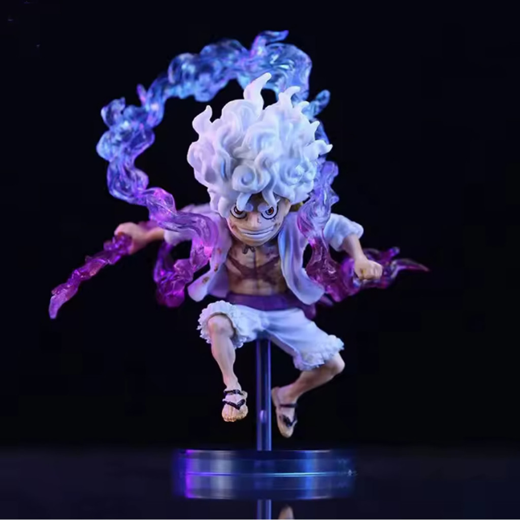 Miniatura Mini Luffy Gear 5 Figura Coleção One Piece Anime | Shopee Brasil