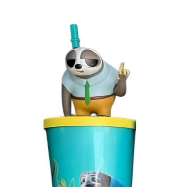Copo Flecha Preguiça Zootopia 2 Com Boneco Cine A Kinoplex Disney Pixar ...