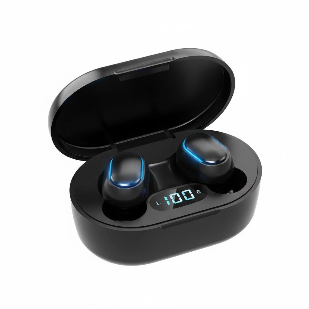 Fone de Ouvido TWS Sem Fio Com Tela Led BLUETOOTH 5.0 | Shopee Brasil
