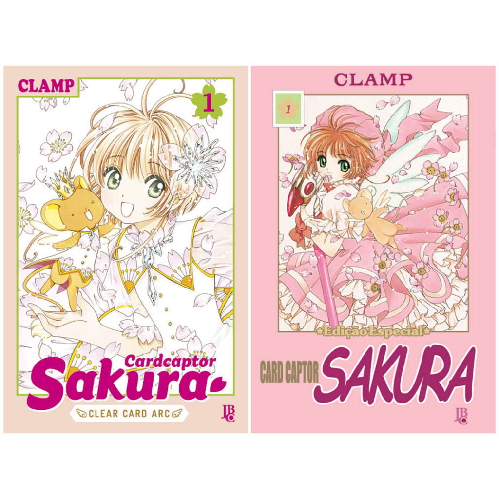Mangá Cardcaptor Sakura COMPLETO - Volume 1 a 12 + Cardcaptor Sakura Clear Card Arc - Volume 1 a ...