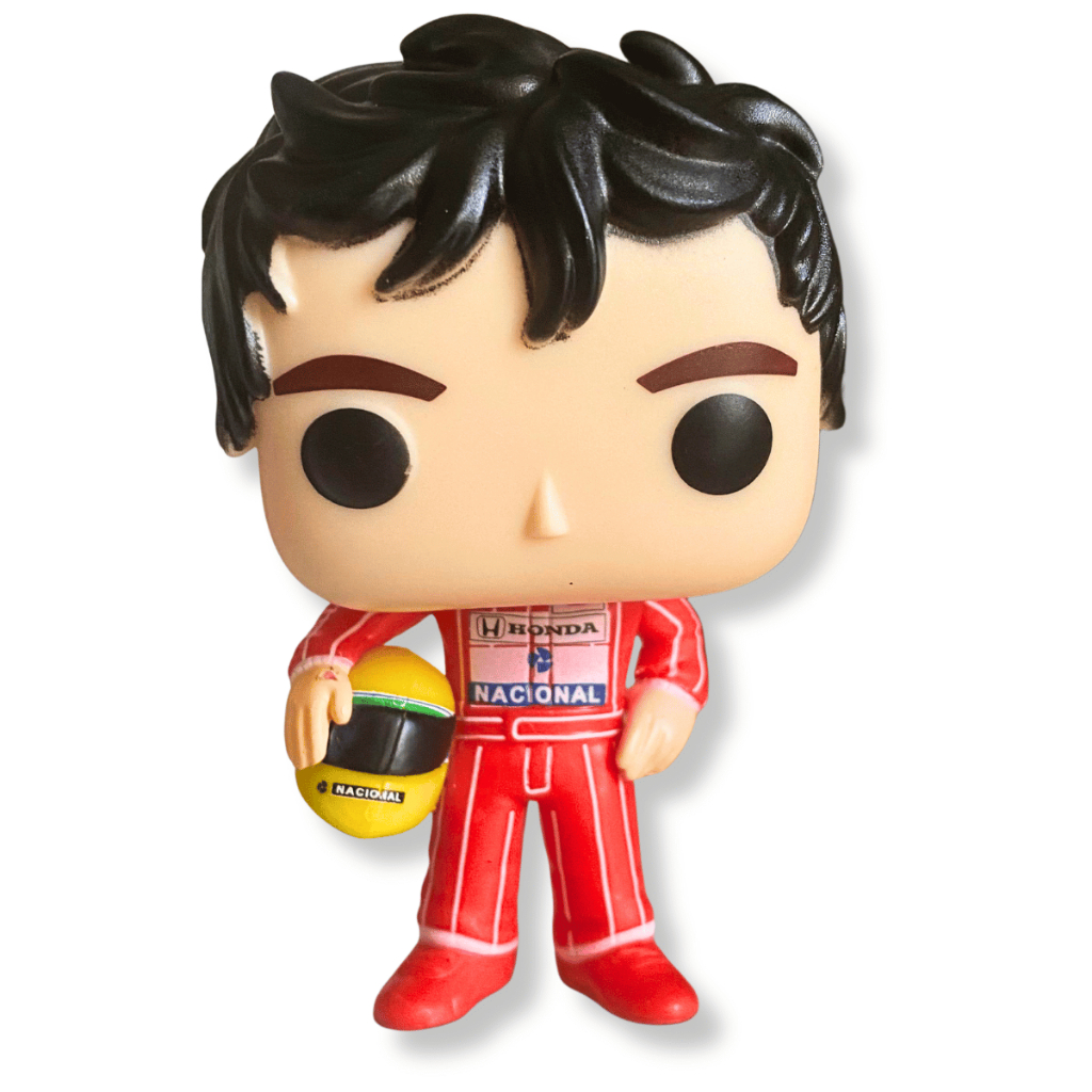 Boneco Colecionável Ayrton Senna Miniatura Exclusiva Decorativa, Alta ...