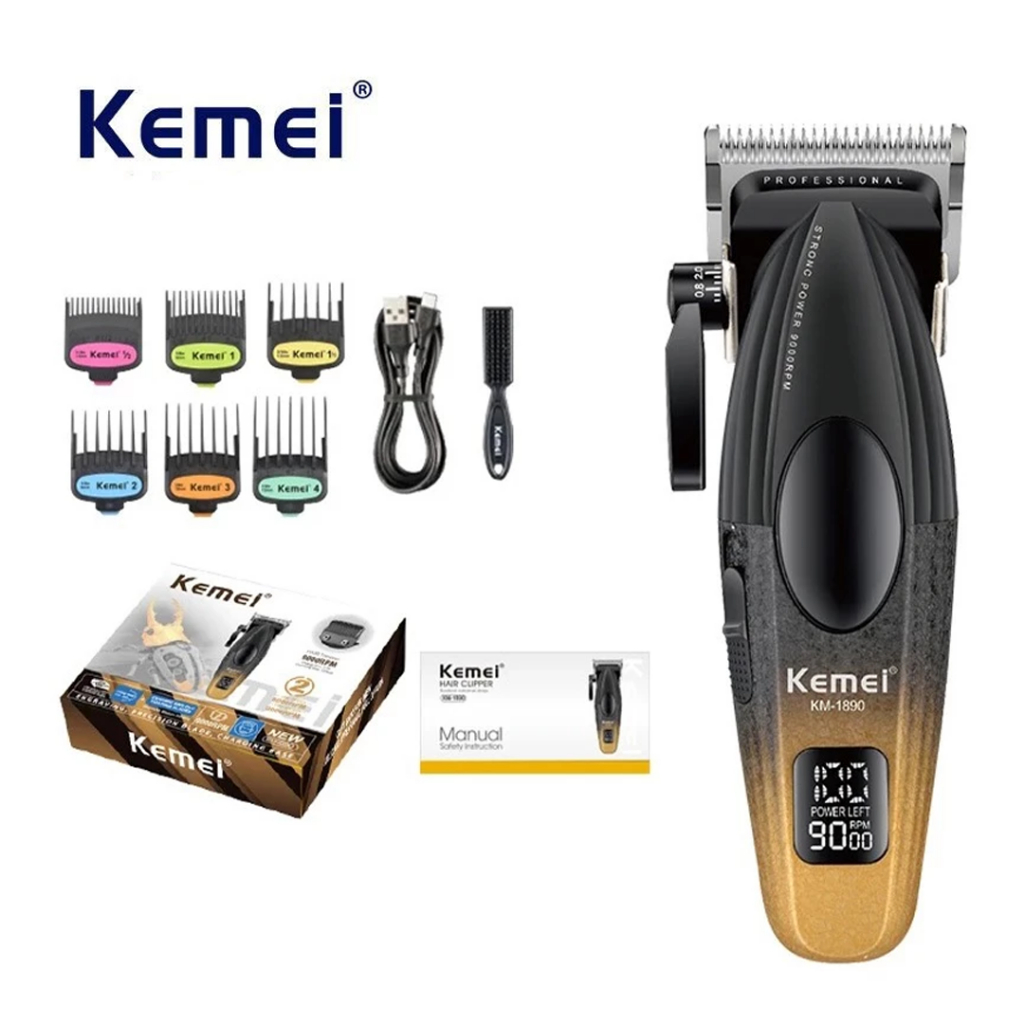 Máquina de Corte Kemei Km-1890 9000 RPM Original | Shopee Brasil