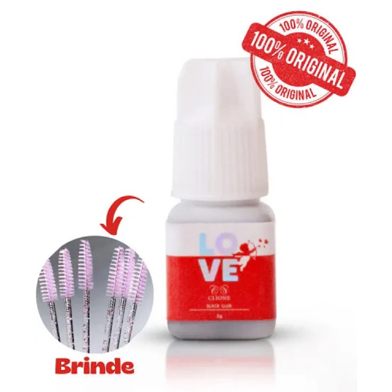 Cola Adesivo Clione Prime LOVE - Magic Line | Shopee Brasil