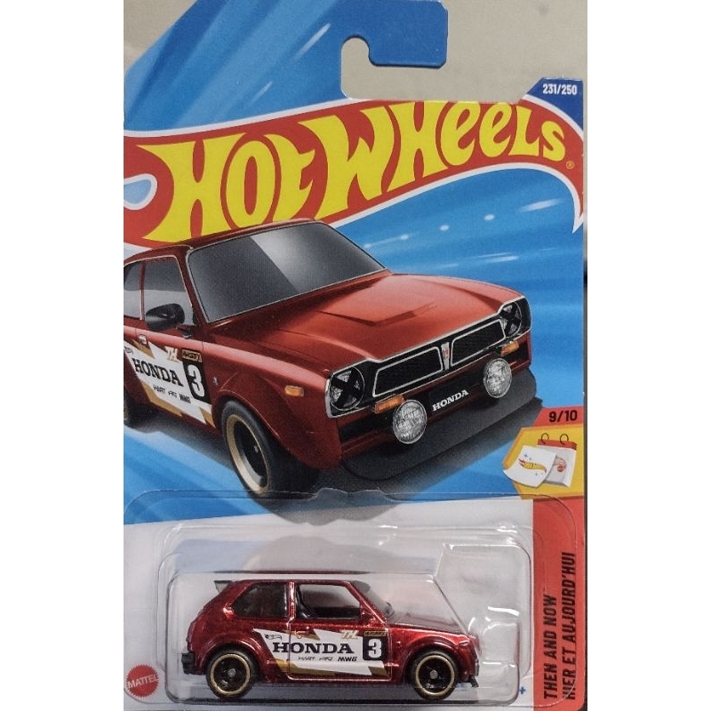 Hot wheels 73 Honda Civic Custom - Super Treasure Hunt/STH - Lote M ...