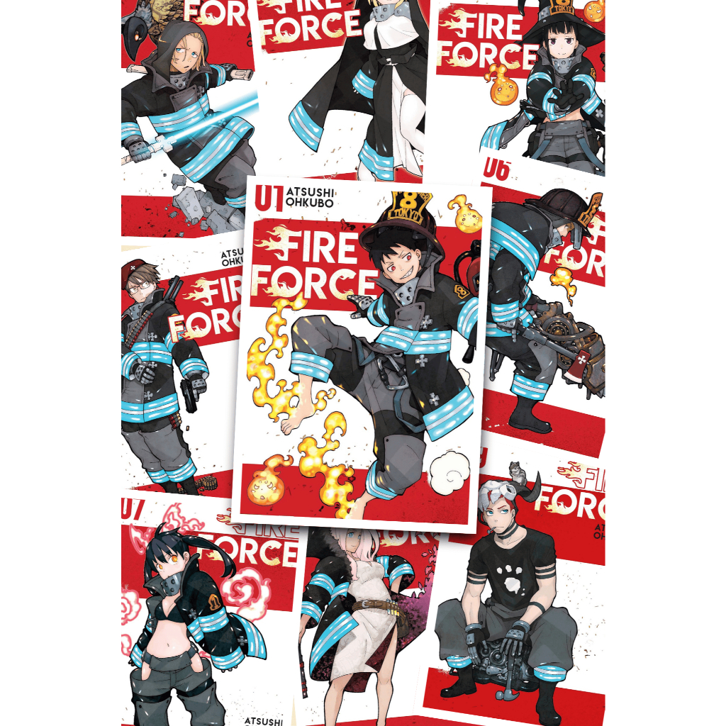 Fire Force - vol.1 ao vol.50 Avulsos [Mangá Lacrado] | Shopee Brasil