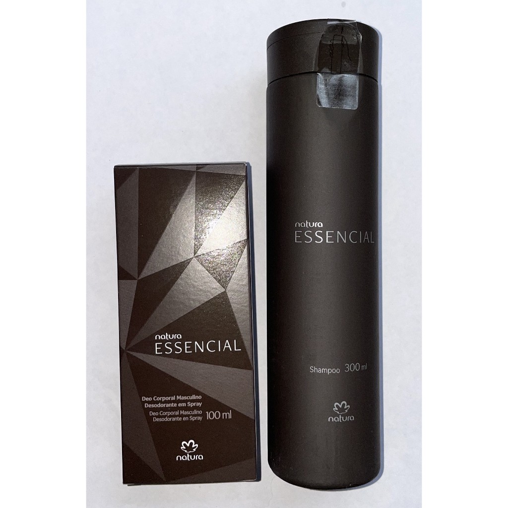 Kit Presente Natura Essencial masculino - Desodorante + Shampoo ...