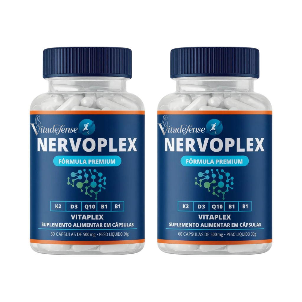 2x NERVOPLEX 120 CAPS Cápsulas Original - Suplemento Alimentar Natural ...