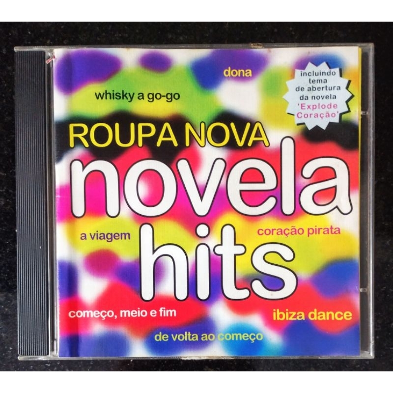 CD Roupa Nova - Novela Hits | Shopee Brasil