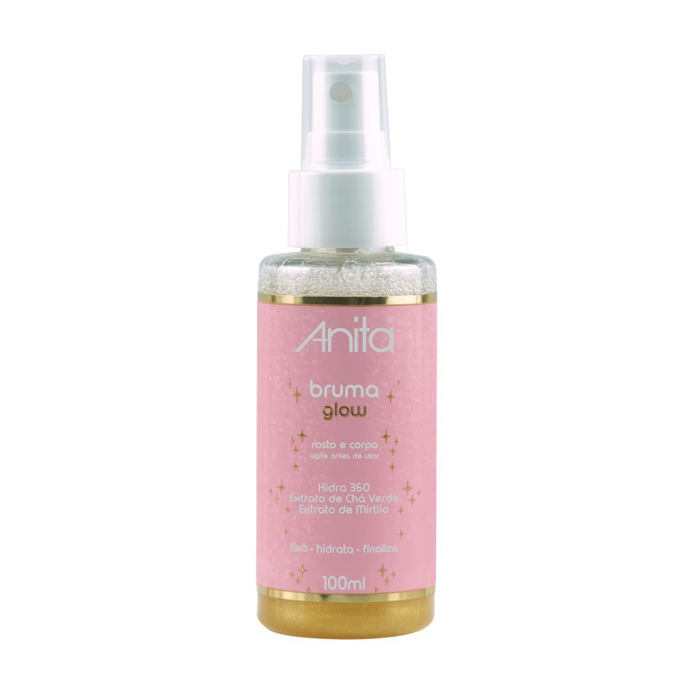 Bruma Glow Iluminadora Corpo e Rosto Vegano - Anita 100ml | Shopee Brasil