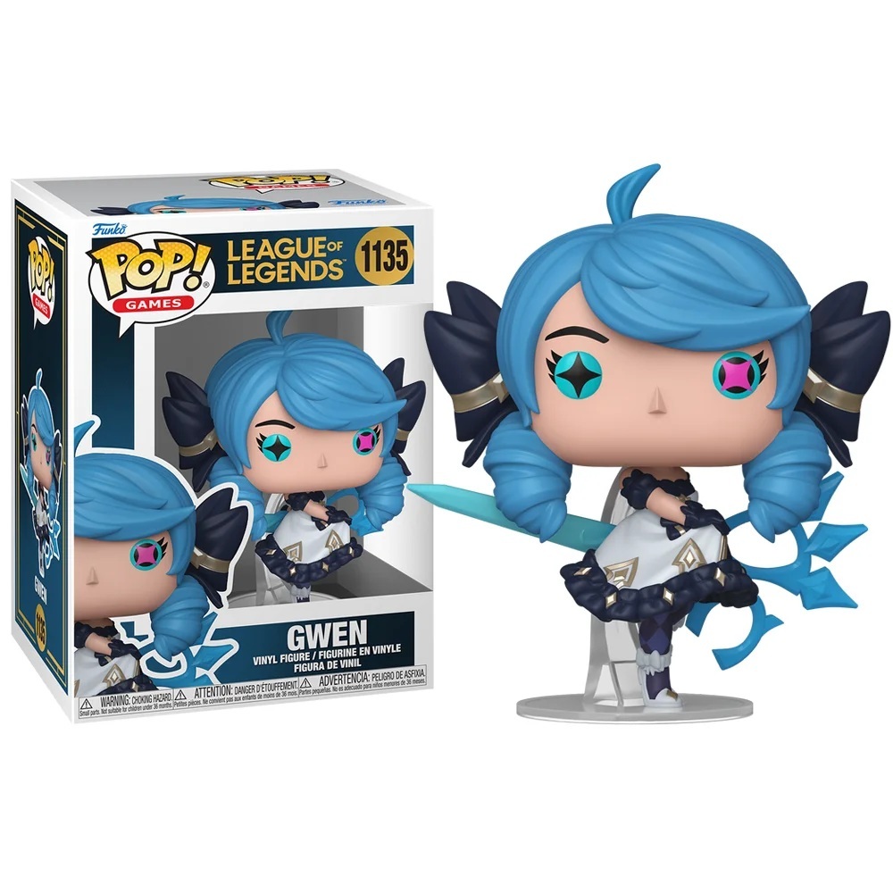 Funko Pop Games Lol League of Legends Gwen 1135 Original | Shopee Brasil