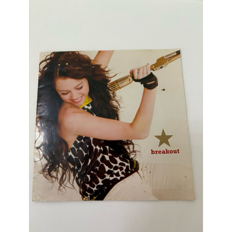 encarte Miley Cyrus Breakout só capa | Shopee Brasil