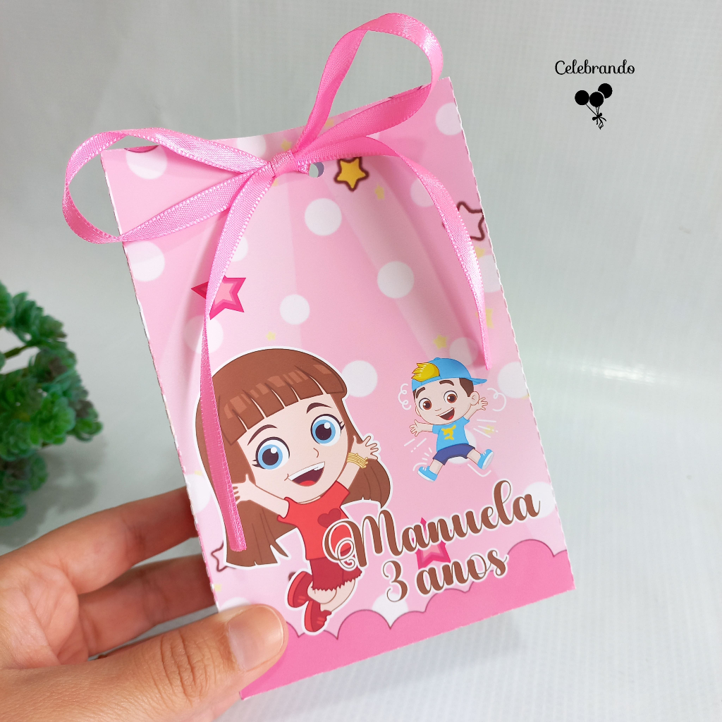 Sacolinha Surpresa Personalizada GI LUCCAS NETO - PEGUE E MONTE - Os ...