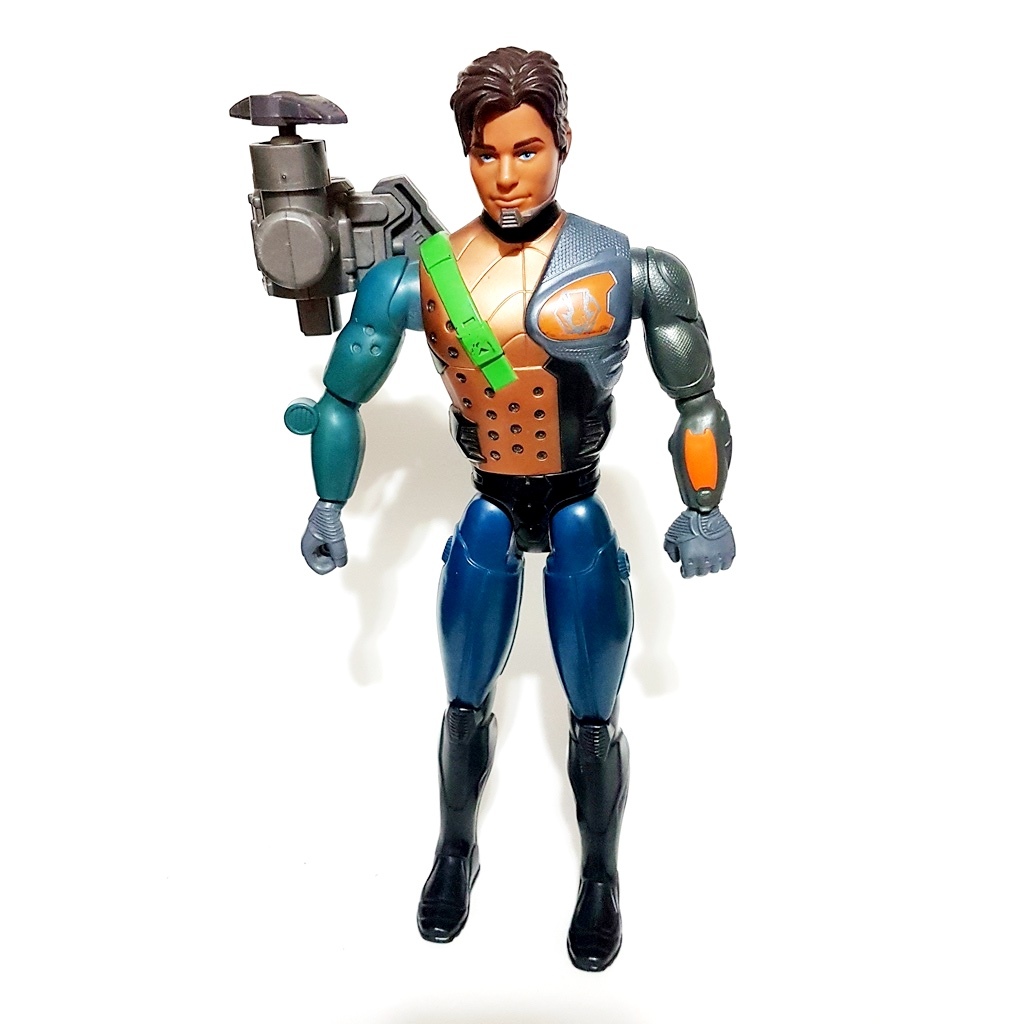 MAX STEEL ORIGINAL MATTEL 30CM USADO LER DESCRIÇÃO E VER FOTOS VAD ...