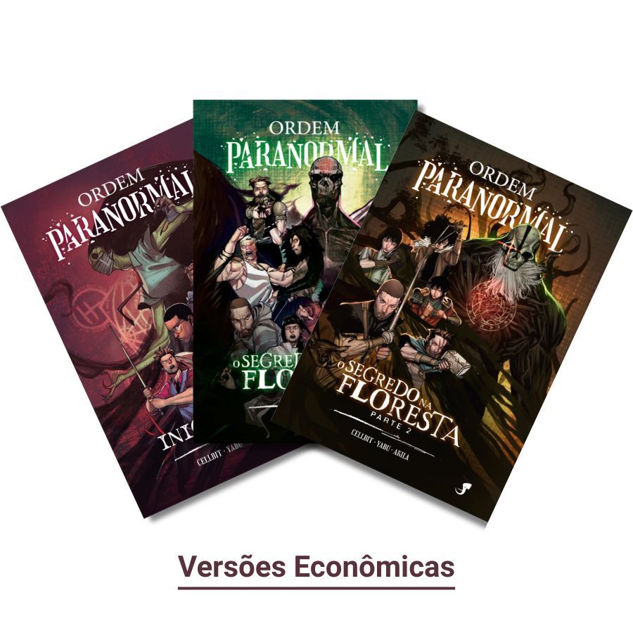 Kit Ordem Paranormal Hq Volume 1 Ao 3 Econômico Shopee Brasil