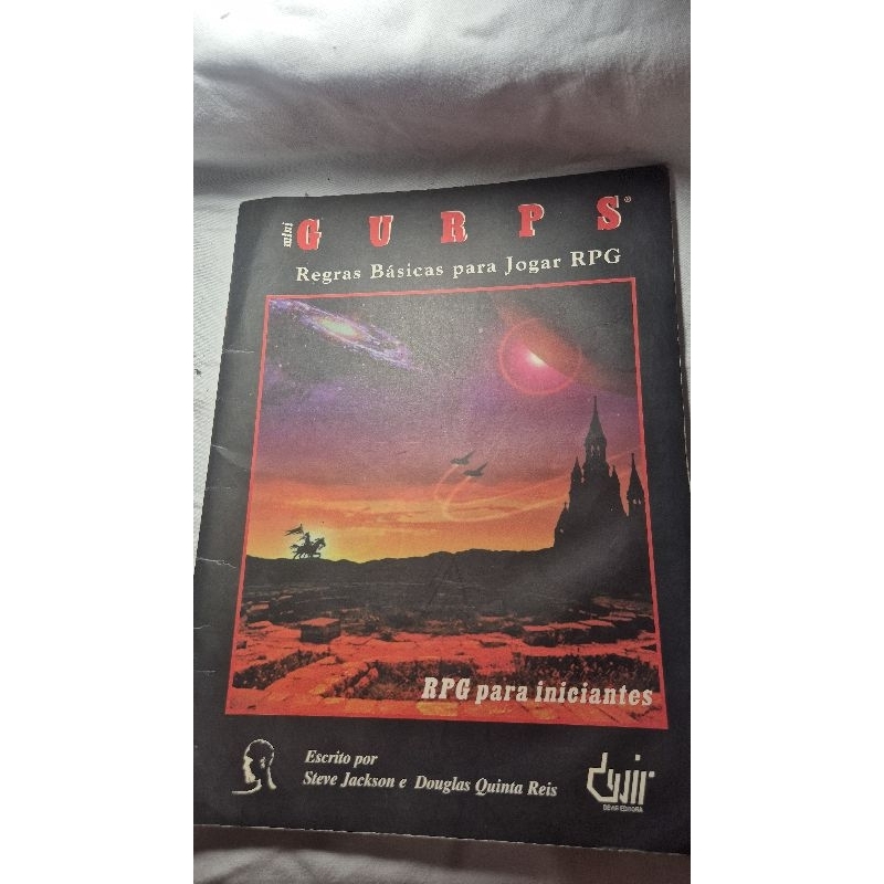 Livro RPG Mini GURPS Regras Básicas - Steve Jackson - Devir | Shopee Brasil