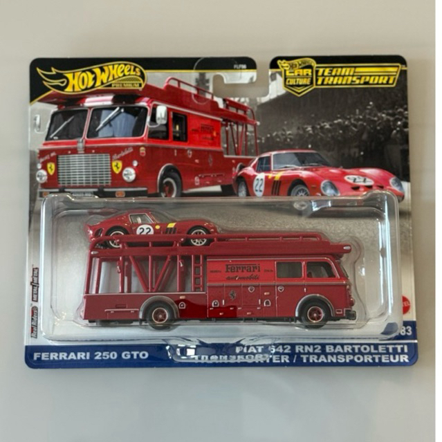 Hot Wheels Premium team transport Ferrari gto 250 | Shopee Brasil
