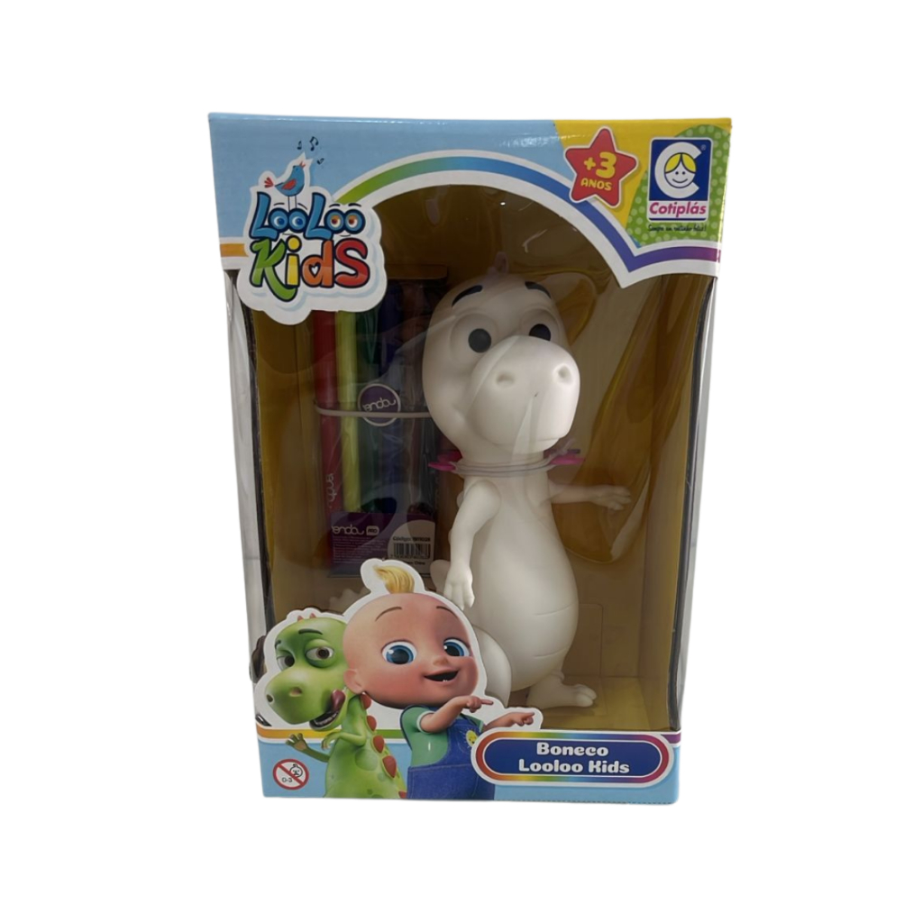 Dino Looloo Kids Zigaloo Para Pintar E Brincar Cotiplas | Shopee Brasil