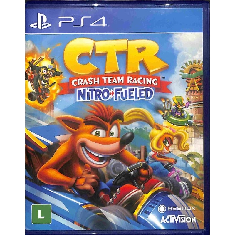 🎮 CTR – Crash Team Racing Nitro-Fueled – PS4 🏁🔥 | Shopee Brasil