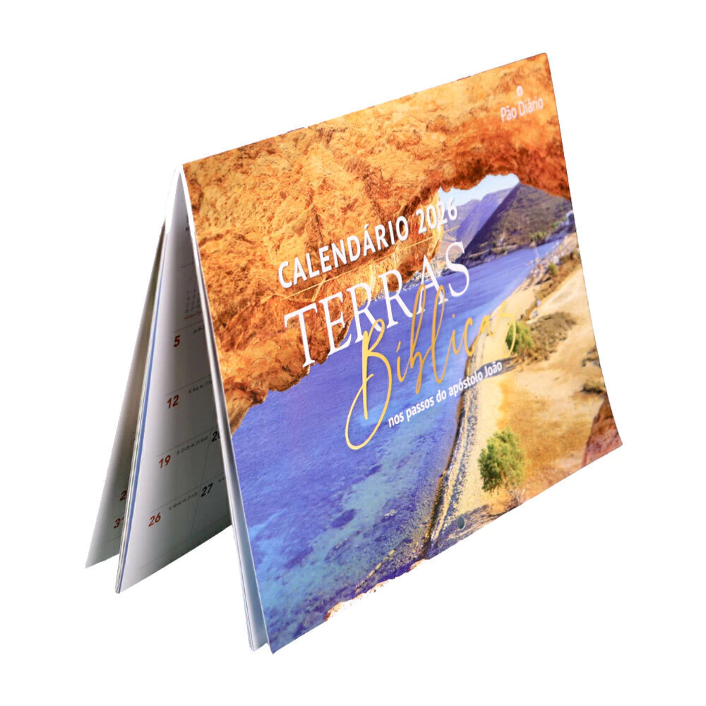 Calendário De Parede 2026 - Terras Bíblicas | Shopee Brasil