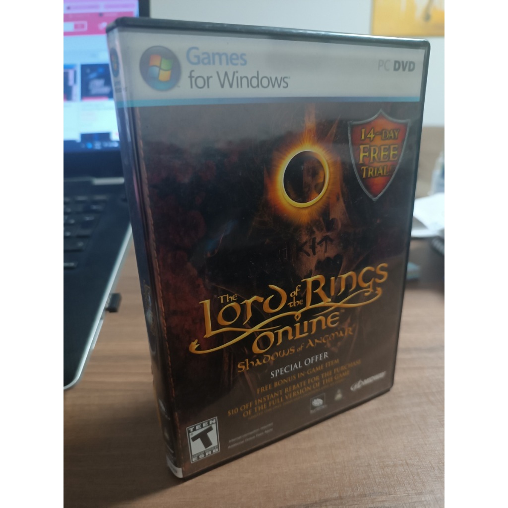 O SENHOR DOS ANEIS SHADOWS OF ANGMAR JOGO PARA PC WINDOWS ORIGINAL ...