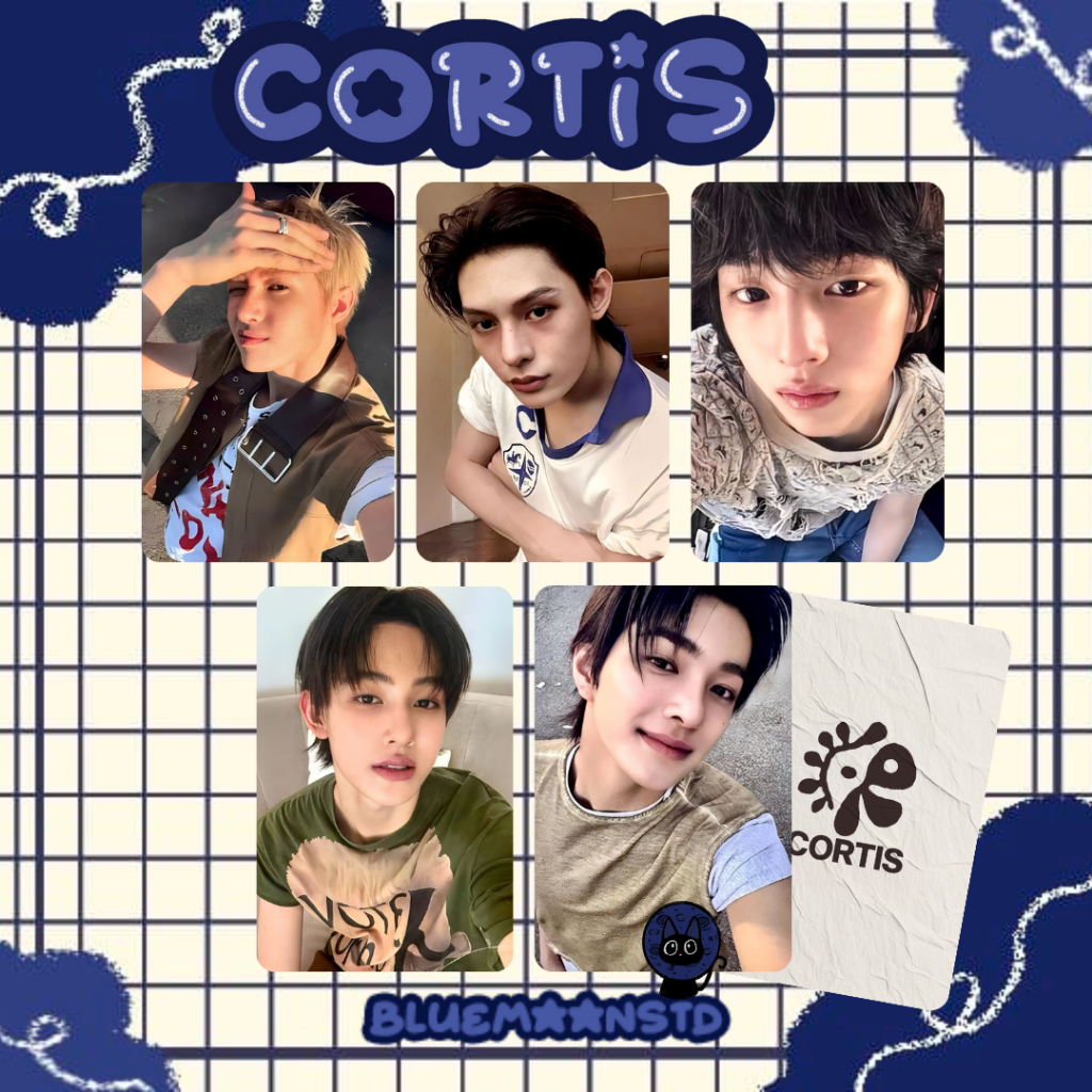 CORTIS PHOTOCARD FANMADE COLOR OUTSIDE THE LINES VER.2 | Shopee Brasil