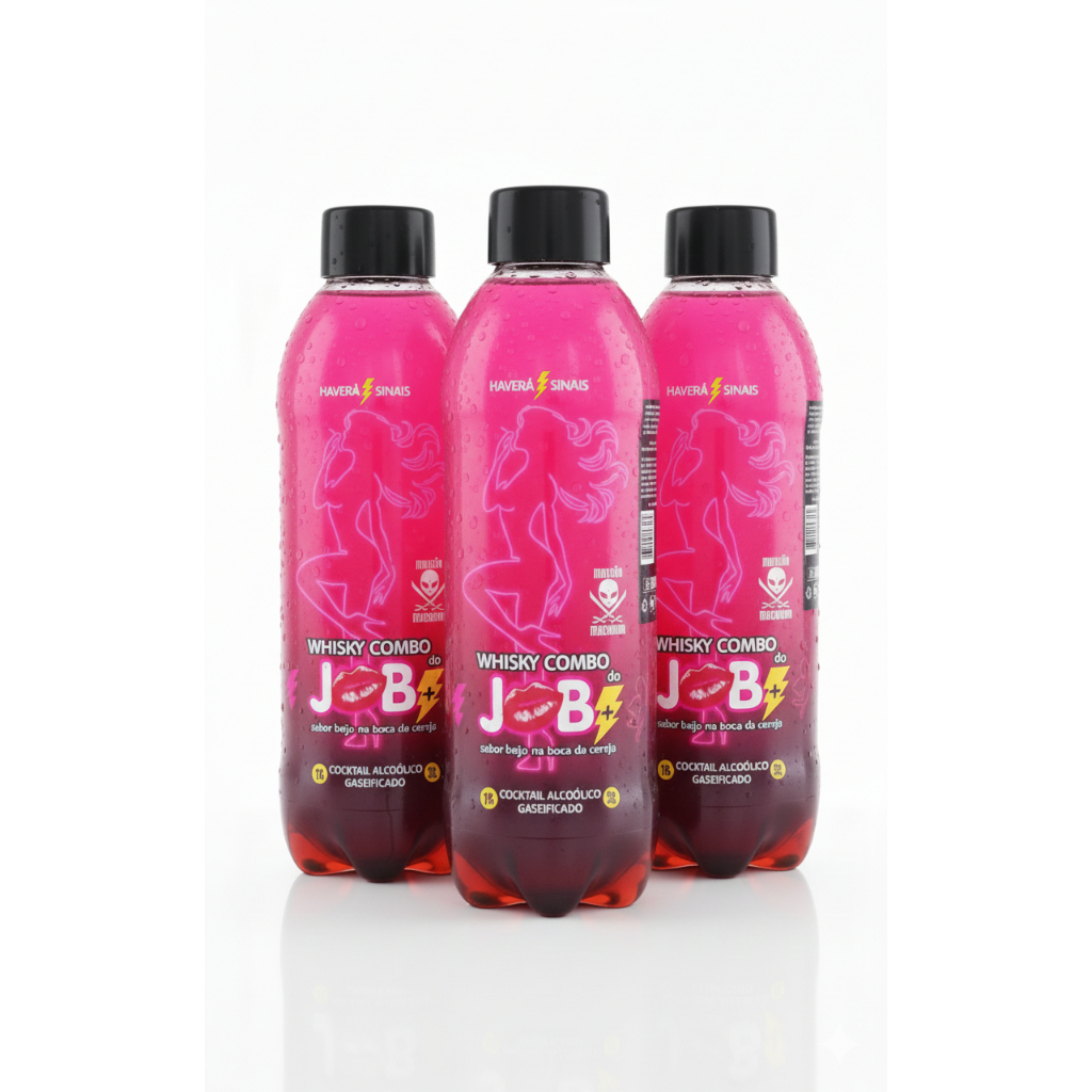 Drink Mansão Maromba Job Sabor Beijo na boca cereja 1L | Shopee Brasil