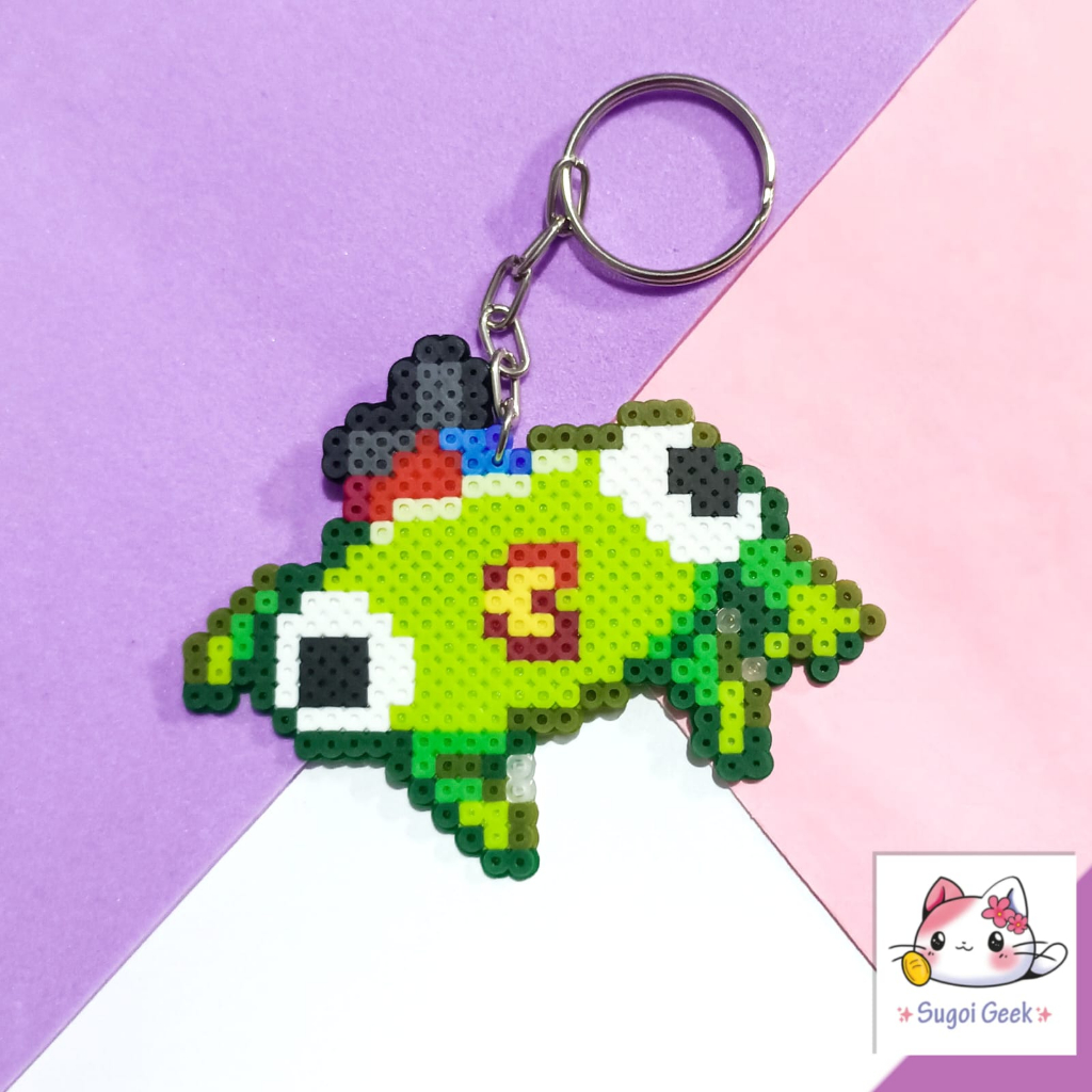 Chaveiro Bing Bong jogo Peak em Pixel Arte Artesanal | Shopee Brasil