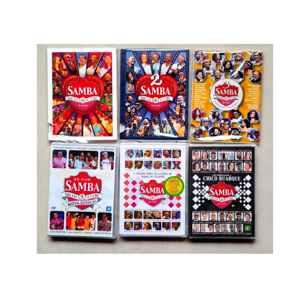 Dvd Samba social clube | Shopee Brasil