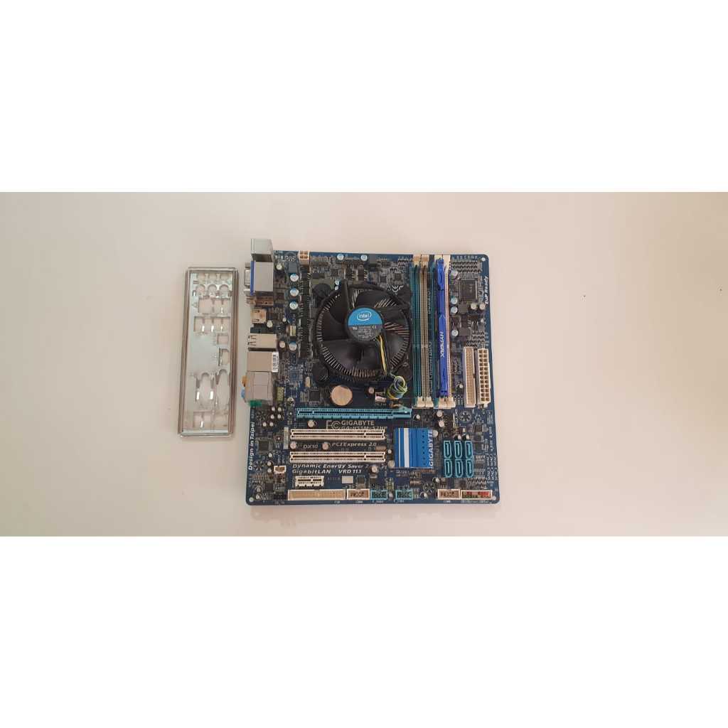 Kit Placa mãe Intel CORE I3 4GB HYPERX Processador Cooler Box | Shopee ...