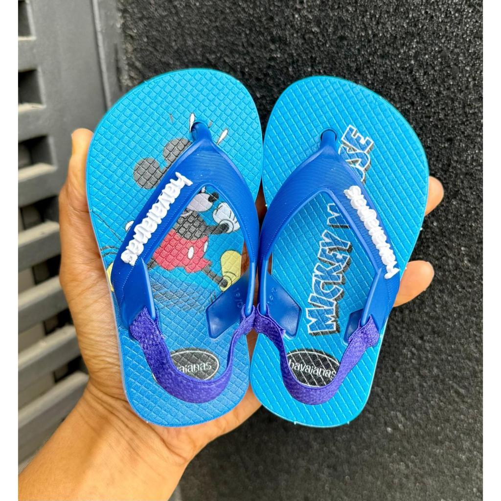 Havaianas Mickey Mouse Infantil C/ Elástico. | Shopee Brasil