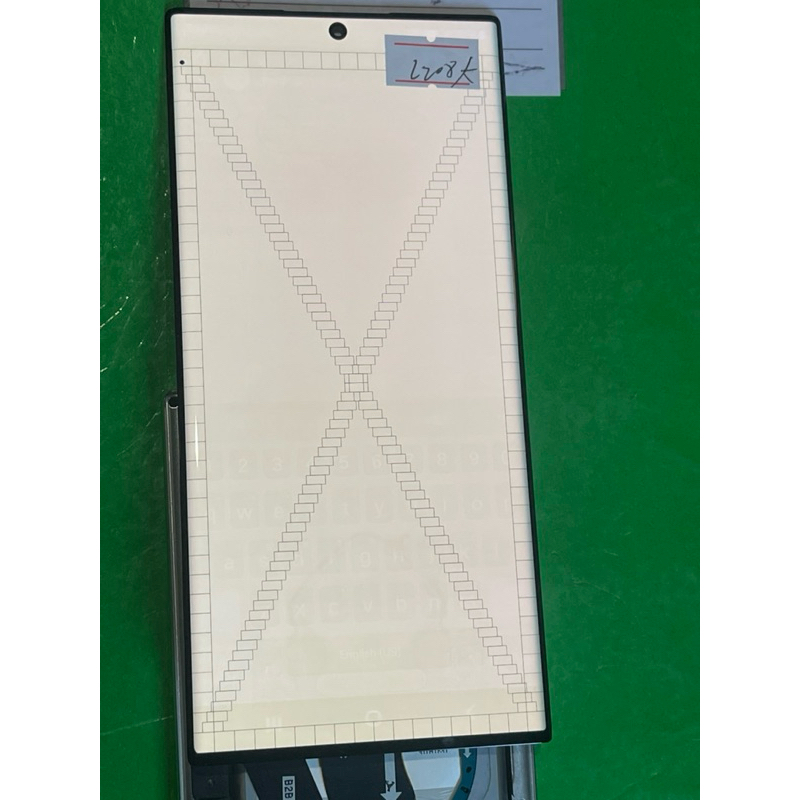 Tela Samsung S22 ultra original c/detalhe funciona digital 120hz s-pen ...
