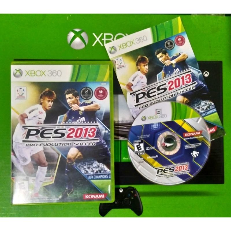 PES 2013 Pro Evolution Soccer ORIGINAL Xbox 360 | Shopee Brasil
