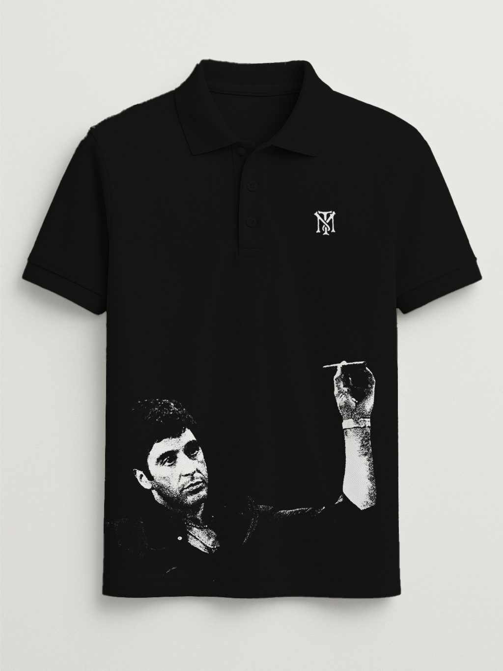 Camisa Polo Piquet Al Pacino Scarface | Shopee Brasil