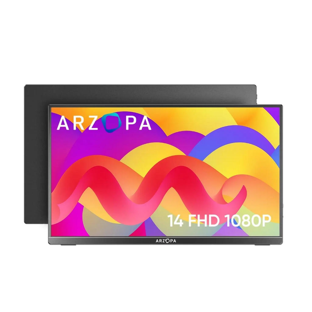 Monitor Portátil Arzopa A1s Tela 14" Full HD 1080p HDMI 60Hz | Shopee ...