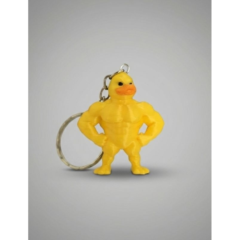 Chaveiro Pato Musculoso 3D (Buff Duck) - O Pato Bombado Meme Presente ...