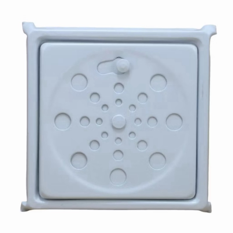 Grelha com Caixilho 15x15 em Inox Branco – Durável, Moderna e ...