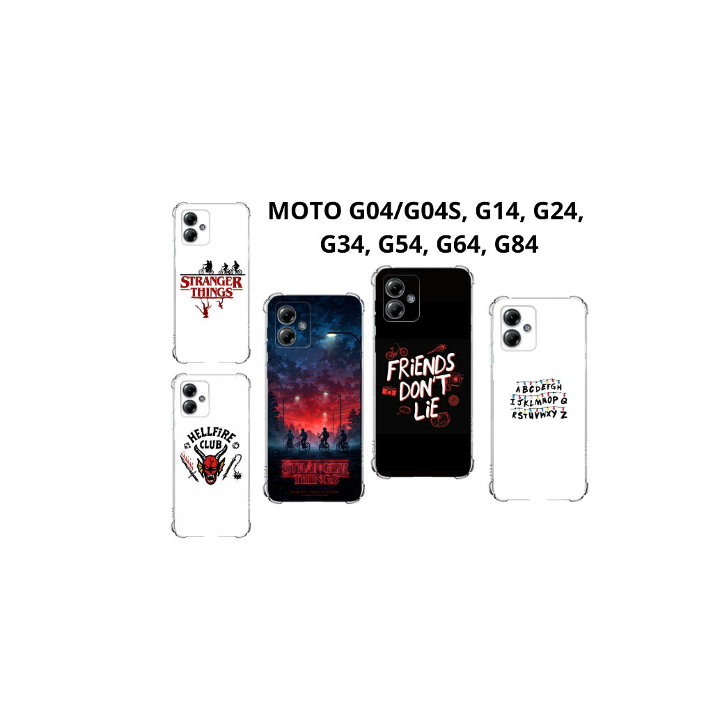 Capa Capinha Stranger Things|MOTO G04/G04S, G14, G24, G34, G54, G64 ...