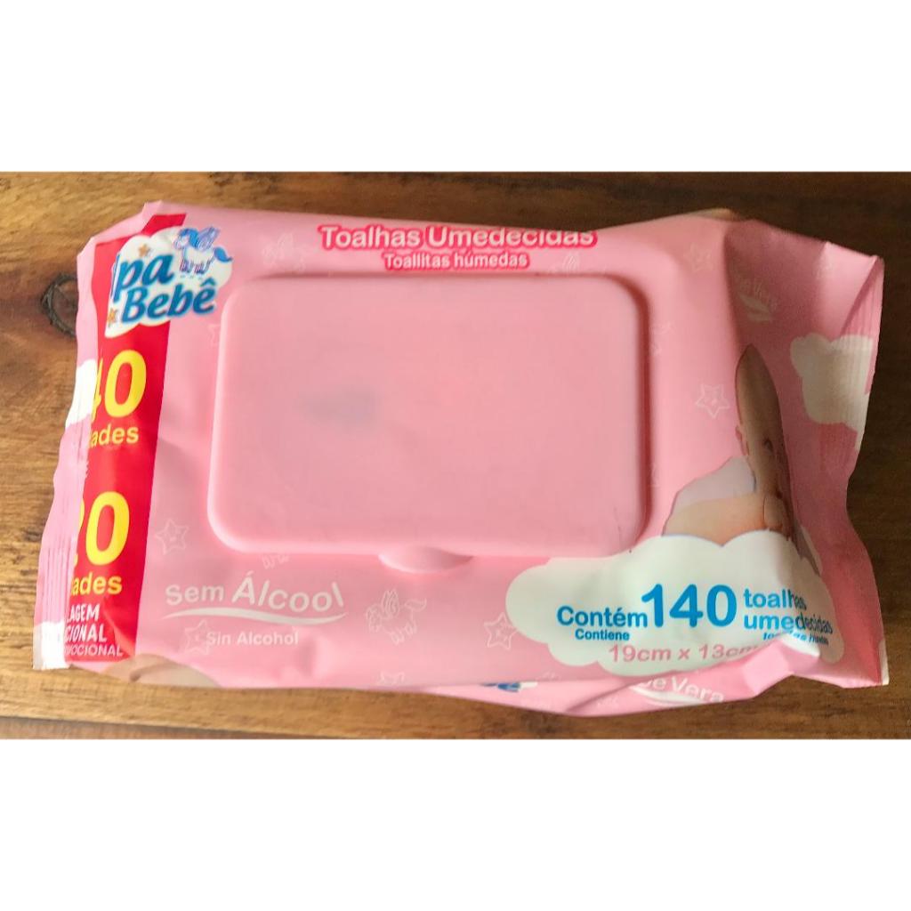 Toalhas Umedecidas Upa Bebê Leve 140 Pague 120 Unidades | Shopee Brasil