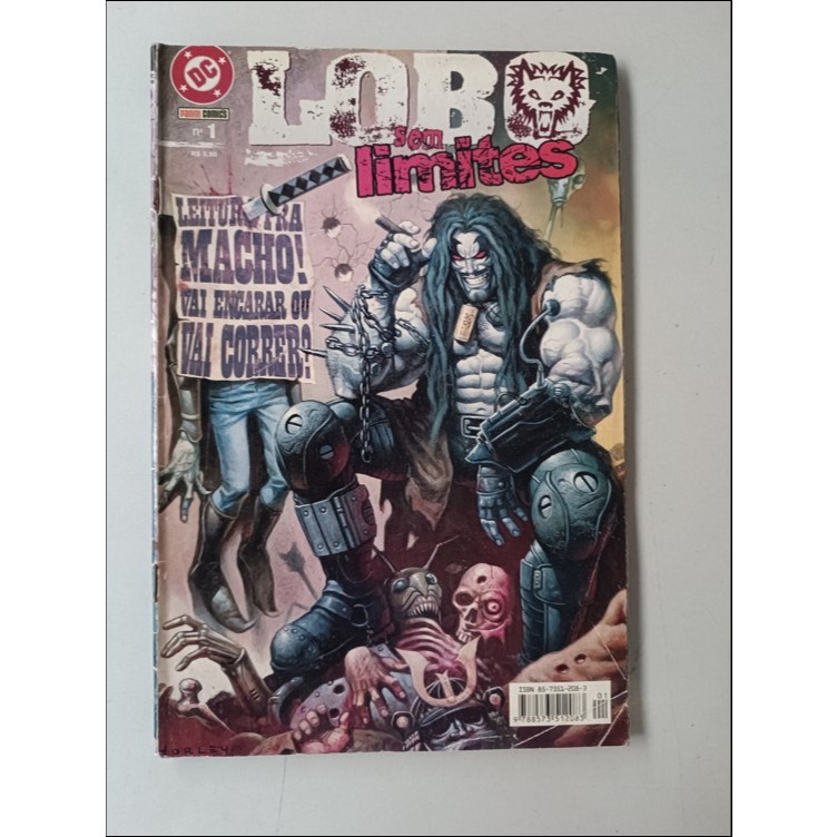 História em Quadrinhos (HQ) Lobo Sem Limites N° 1 - Panini - DC ...