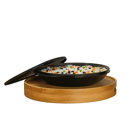 Tupperware Tigela Design 1,5 litro Preto | Shopee Brasil