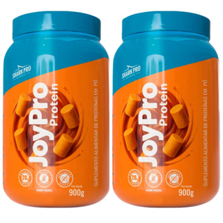 Kit 2x Pote Joypro Whey Protein 900g - Shark Pro 100% Concentrado | Shopee Brasil