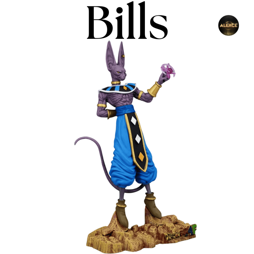 Action Figure - Figura Estátua Bills 30cm Dragon Ball – Detalhada, Alta ...