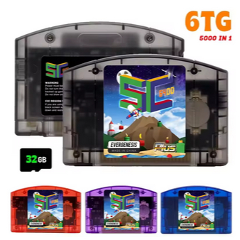 JOGO NINTENDO 64 N64 EVERDRIVE FLASH CARD | Shopee Brasil